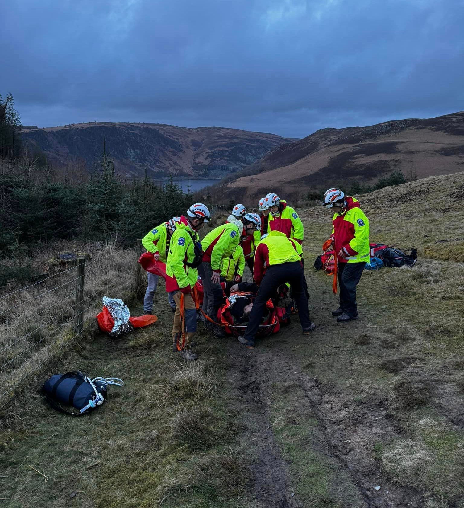 Brecon Mountain Rescue Team respond to injured man | brecon-radnor.co.uk